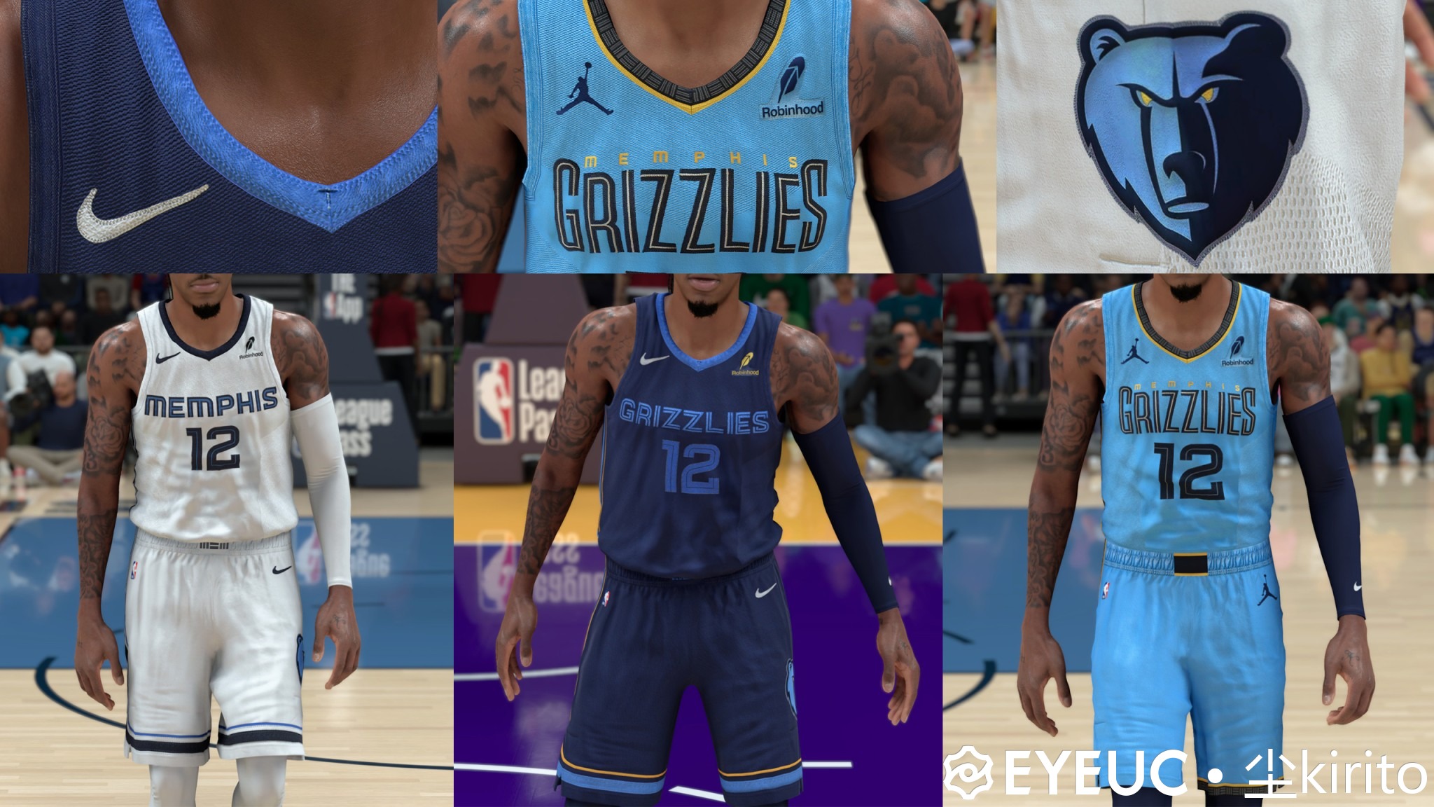 【尘kirito】NBA2k26 球衣铺 - NBA2K26 - EYEUC社区